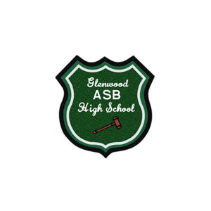 ASB High School Green Shield Patch - Leadership and Achievement in ...