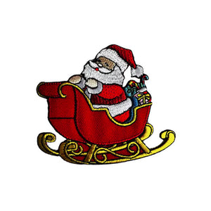 Santa Claus Patch - Celebrate the Spirit of Christmas ( 4x5 inches )
