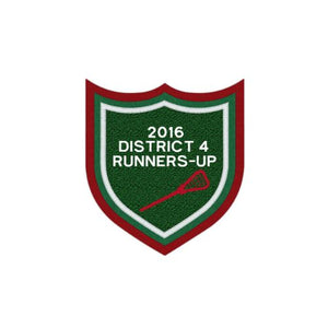District Runners-Up Green Shield Patch - Celebrate Your Achievement ...